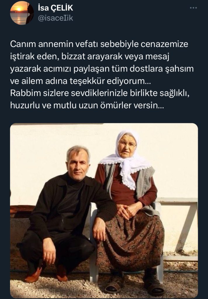 Yargıtay 5. Ceza Dairesi Üyesi İsa Çelik’in acı günü - SON TV